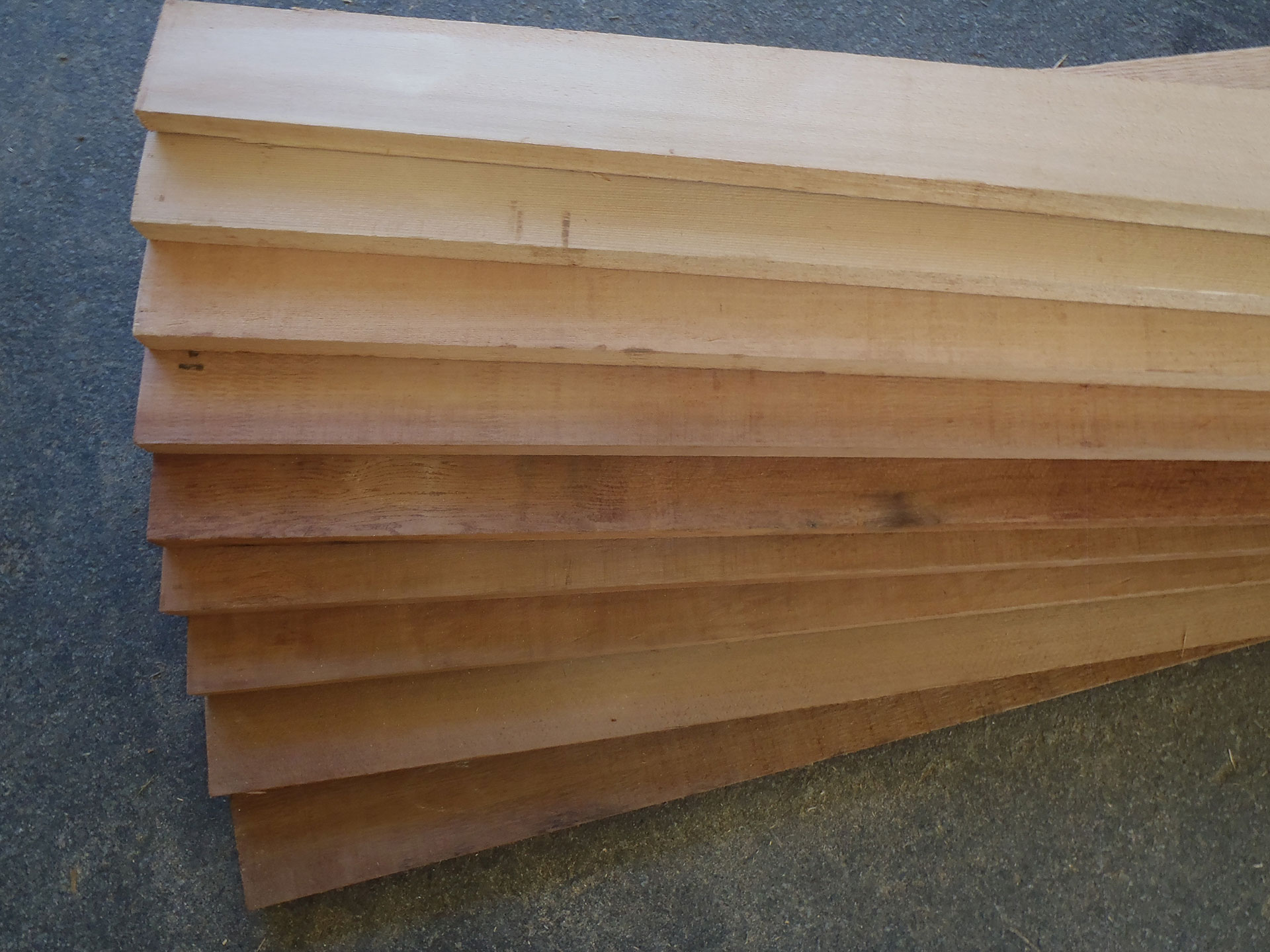Color Sorted Cedar | PowerWood Corp.