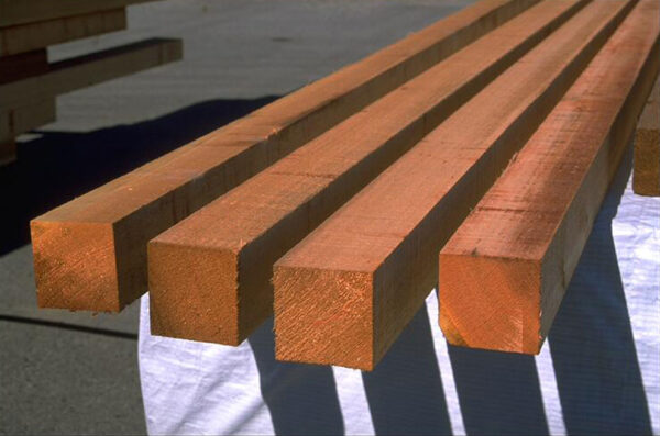 Clear Western Red Cedar Timbers | PowerWood Corp.