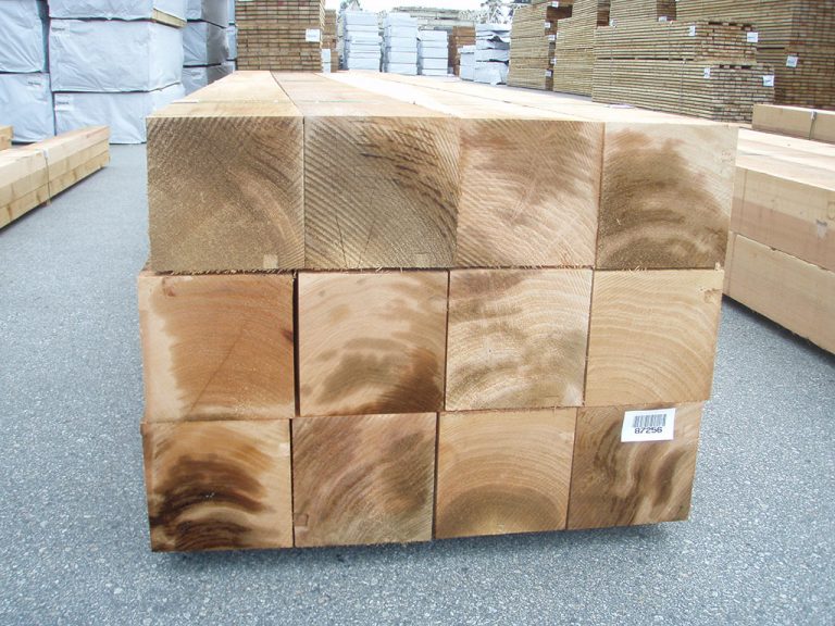 Clear Western Red Cedar Timbers | PowerWood Corp.