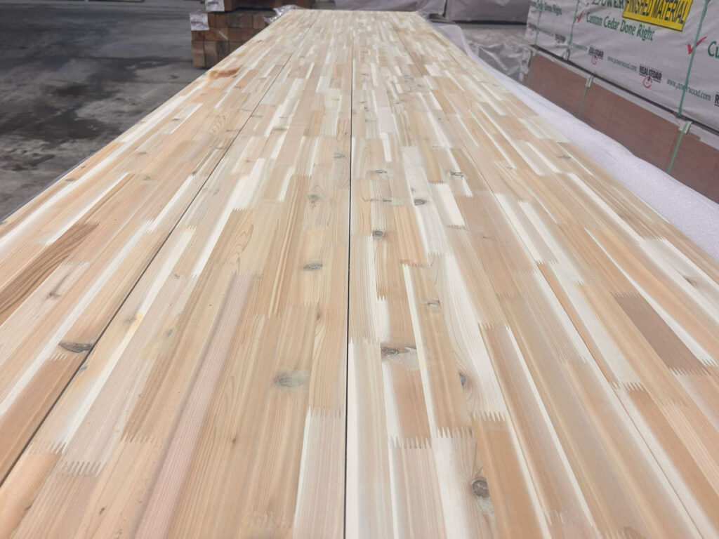 Fingerjointed Cedar Lumber | PowerWood Corp.